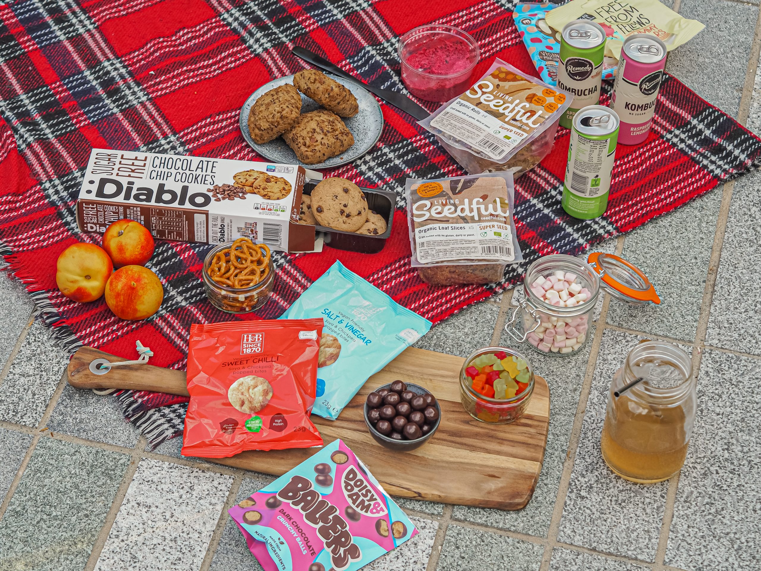 Healthy Picnic Essentials from Holland and Barrett - Laura Kate Lucas